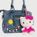 Custom Denim Junk Purse: Handcrafted Patchwork Bag With Charms & Chains ...