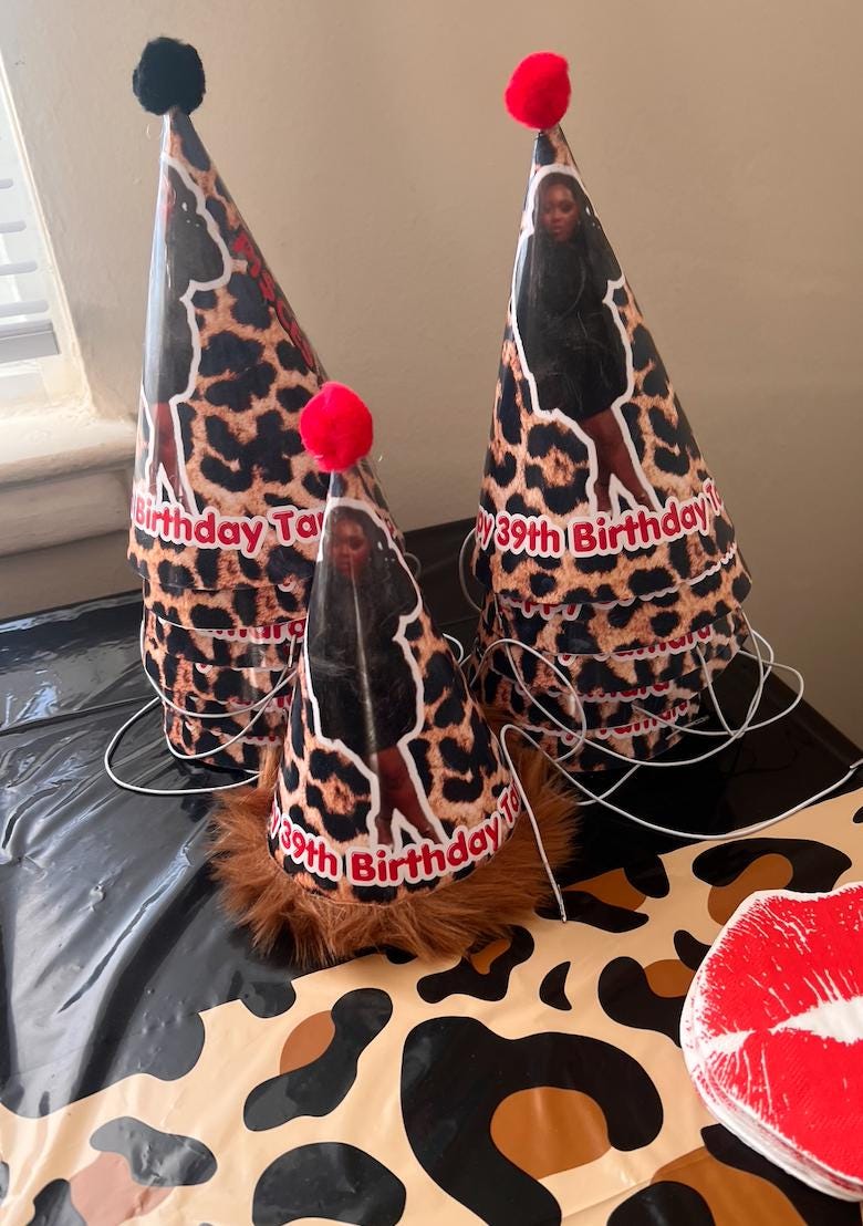 Custom Birthday Hats - Etsy