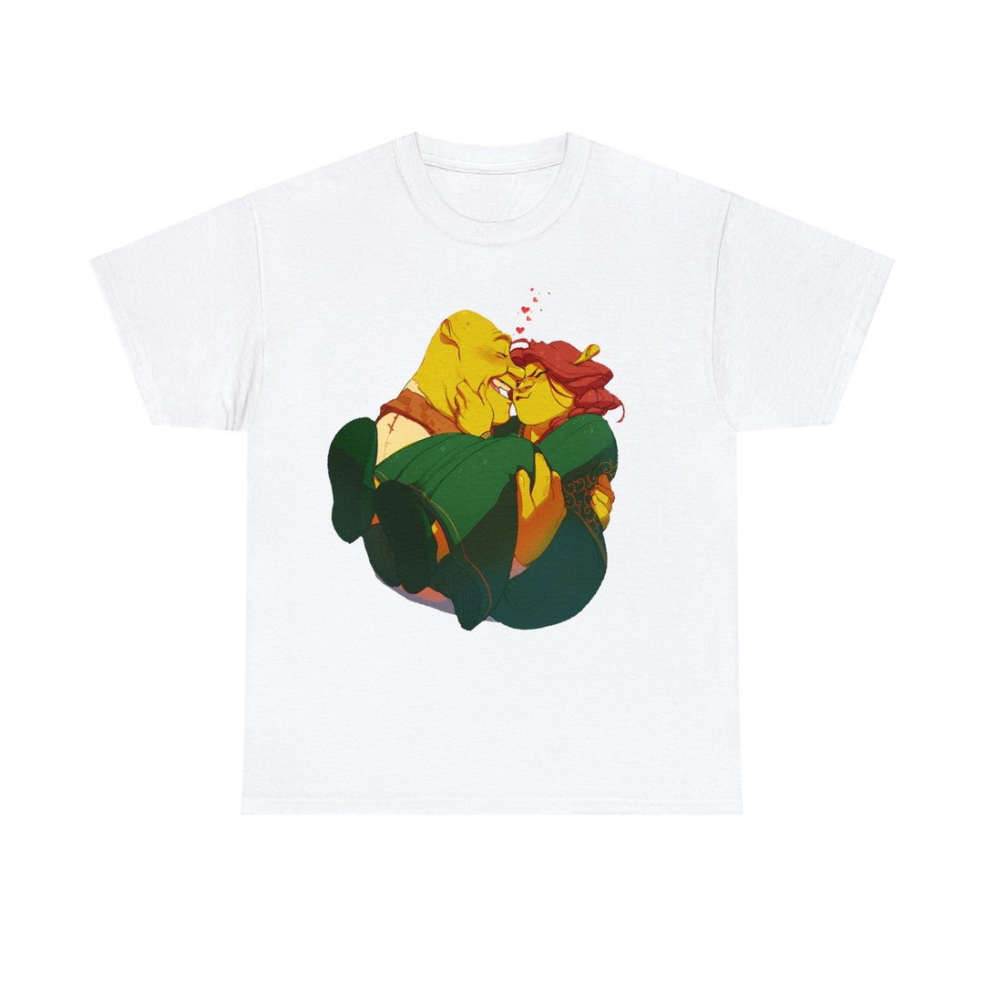 Shrek and Fiona Valentines Day Theme Love Tshirt Unisex Heavy - Etsy