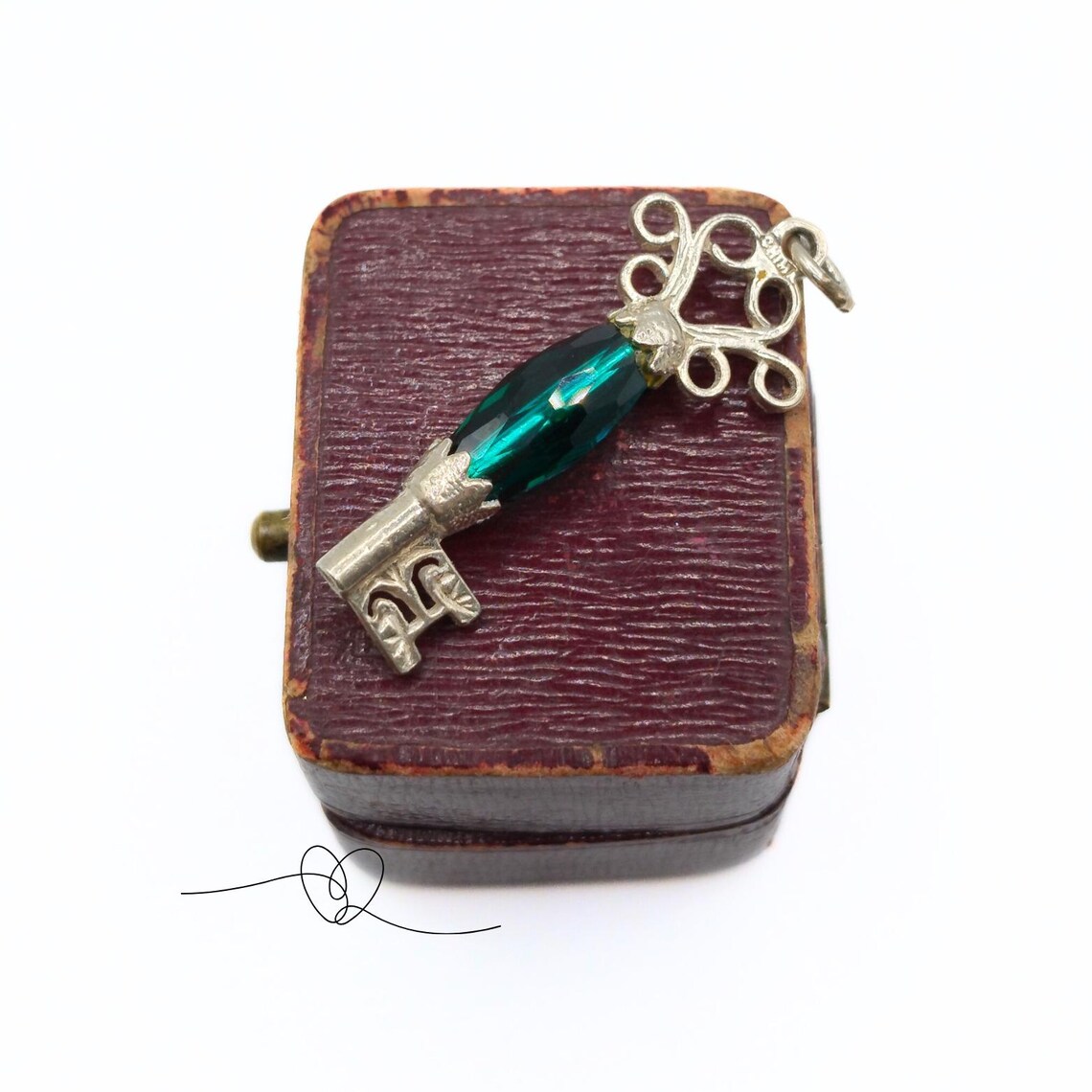 Vintage Silver CHIM Key Charm or Pendant Vintage CHIM Charm Gift for ...
