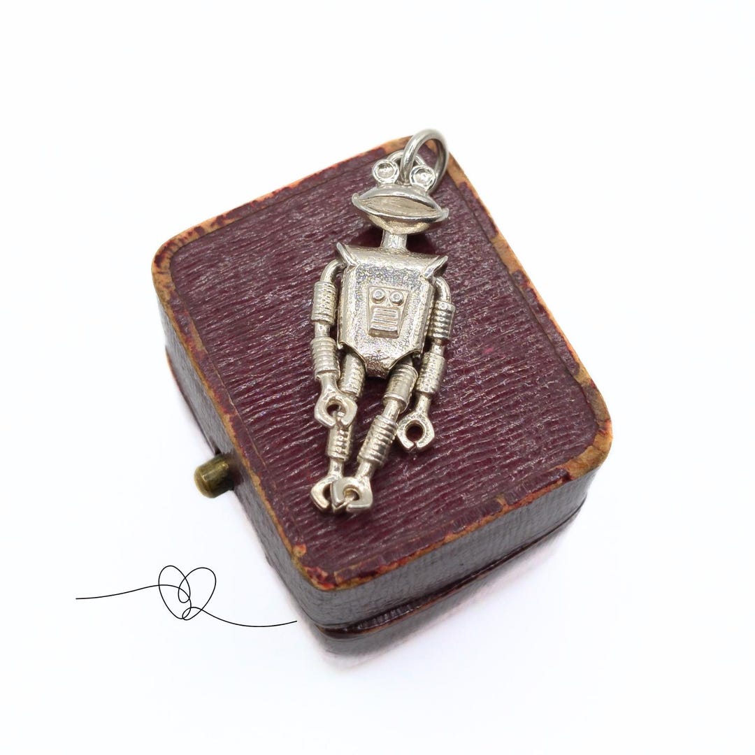 VERY RARE Vintage Silver Smash Martian Charm Silver Cadbury Charm or ...