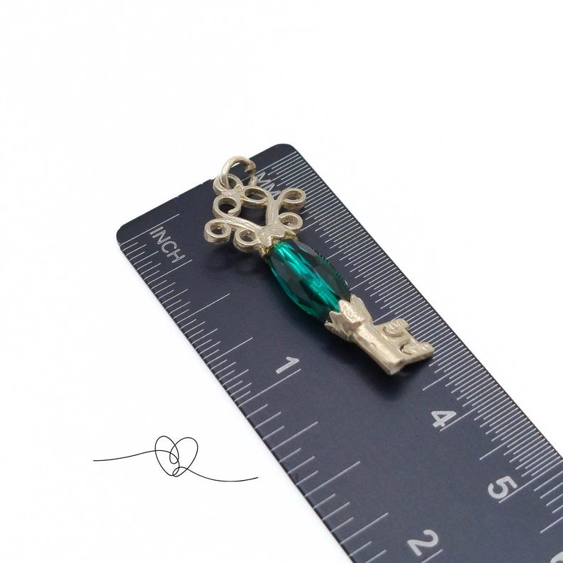 Vintage Silver CHIM Key Charm or Pendant Vintage CHIM Charm Gift for ...