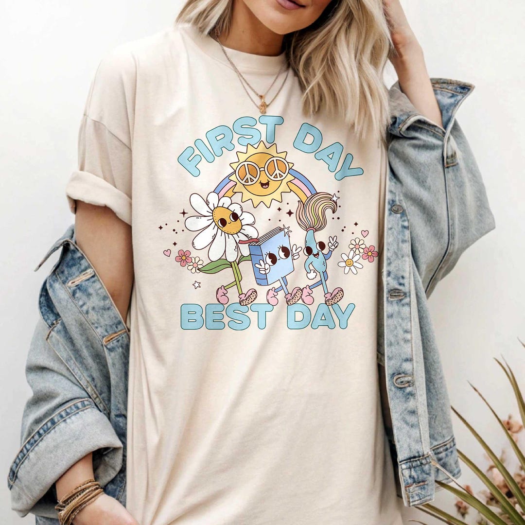 Back to School Shirt, Funny Mascot Graphic Tee, Elementary School First ...