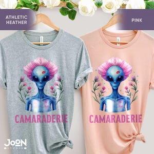 Sabrina Carpenter Alien Kiss Shirt, Camaraderie Graphic Tee, VMA Stunt ...
