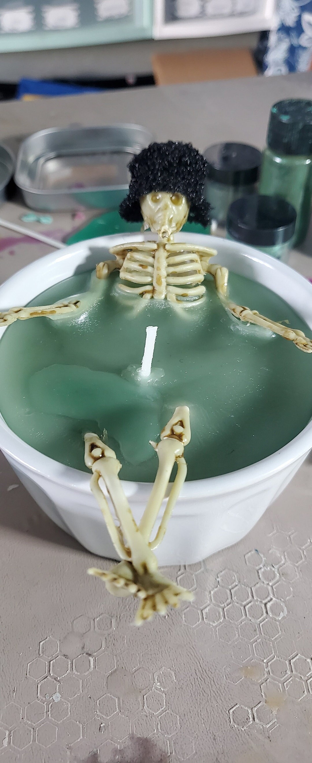 Skeleton in a Bath Tub - Etsy