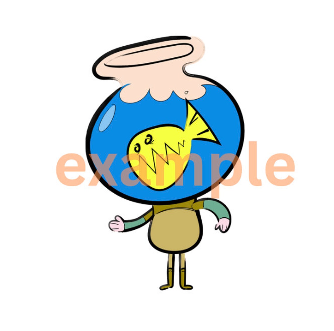 Fish Kids Clipart, Hipster Avatar PNG Clipart Fish, Retro Bear ...