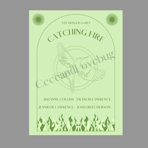 Catching Fire - Etsy