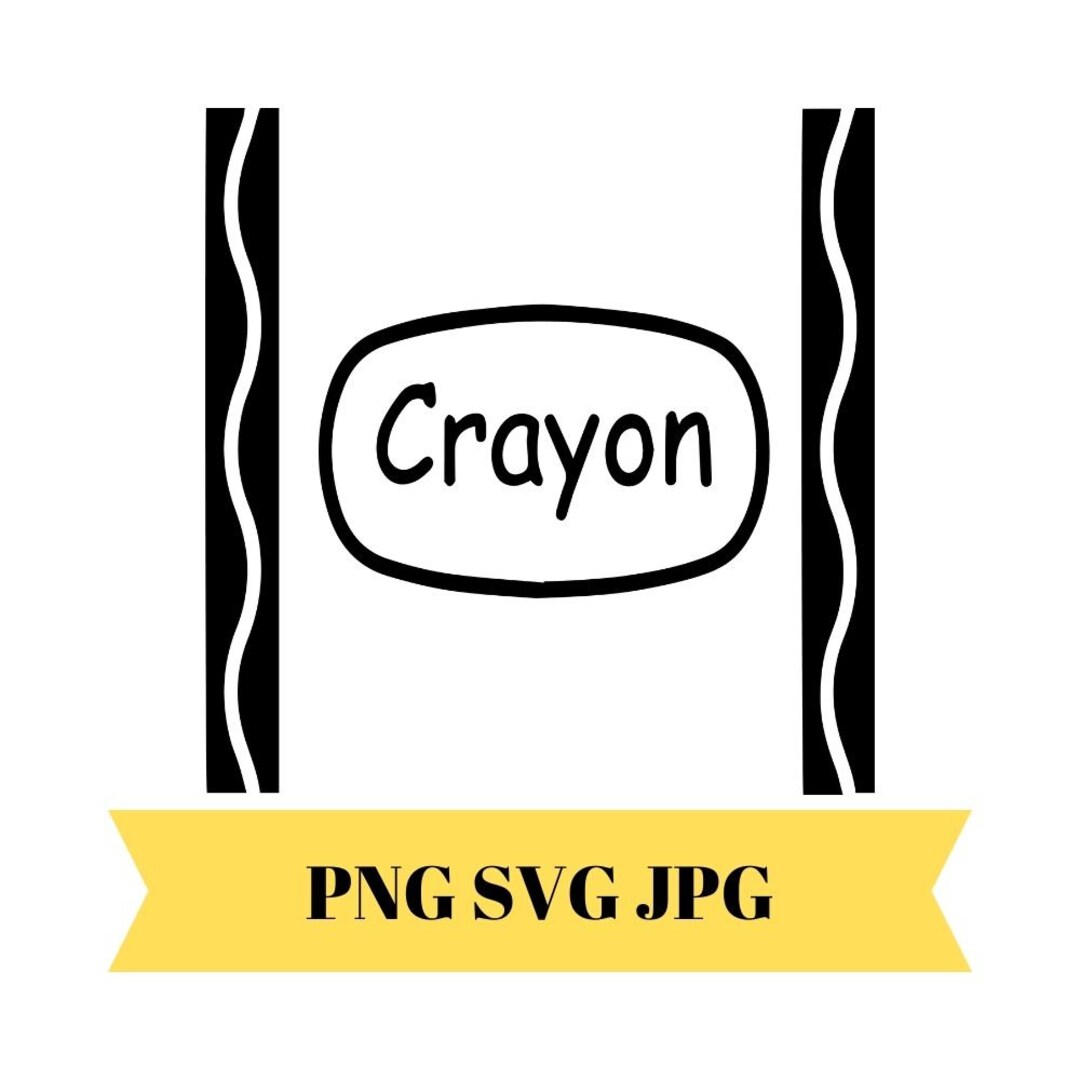 Crayon Png, Crayon Shirt Svg, Crayon Sublimation, Crayon Svg for Cricut, Halloween Crayon Svg ...