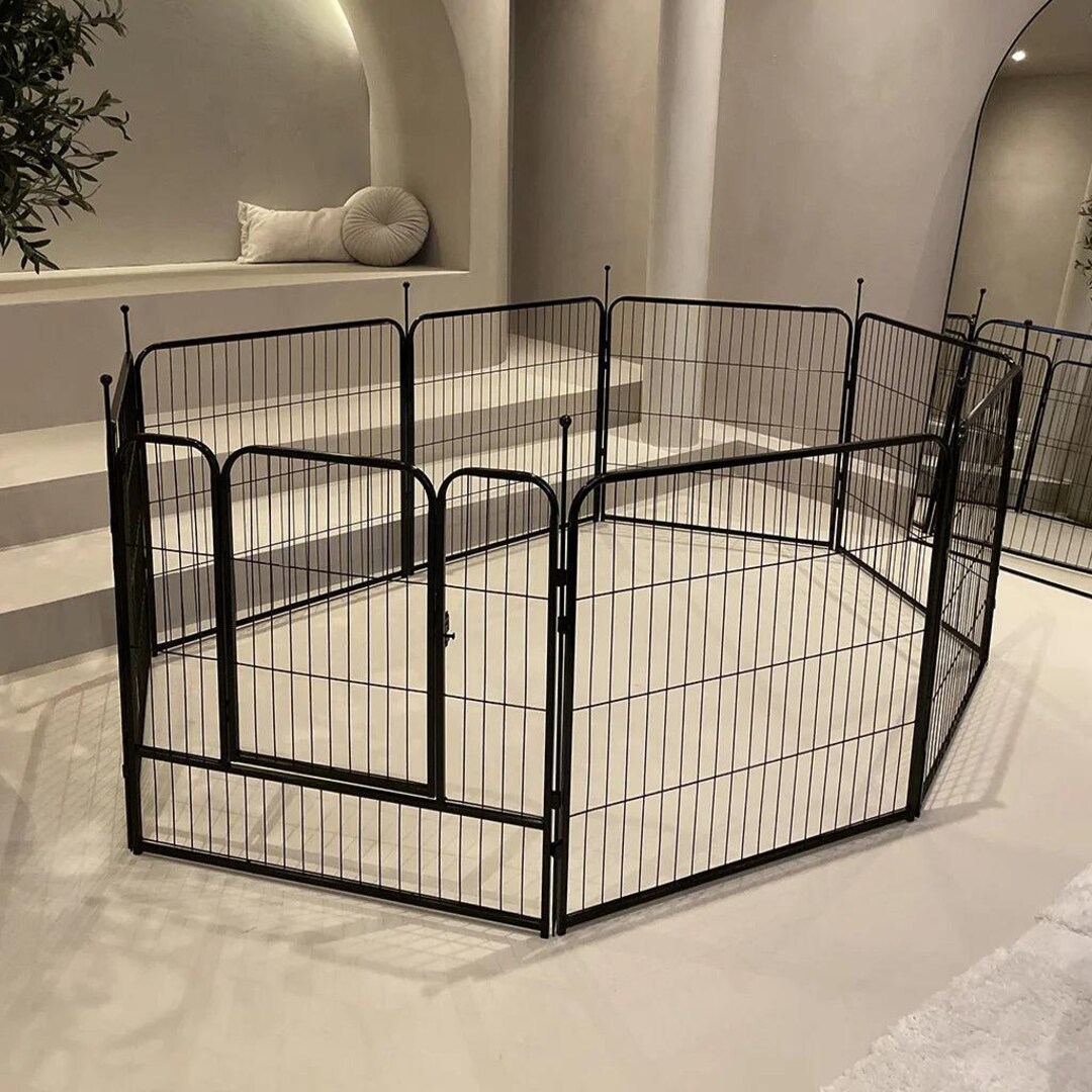 Metal Bunny Playpen | Ideal Bunny Enclosure | Easy Set-up | Adjustable ...