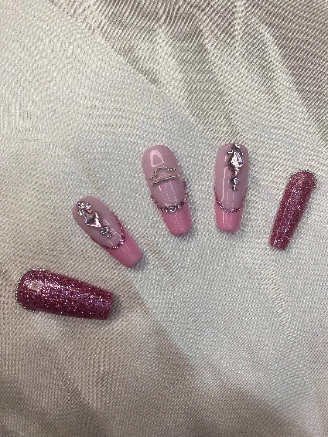 Libra Zodiac Inspired Press on Nail Manicure Kit - Etsy