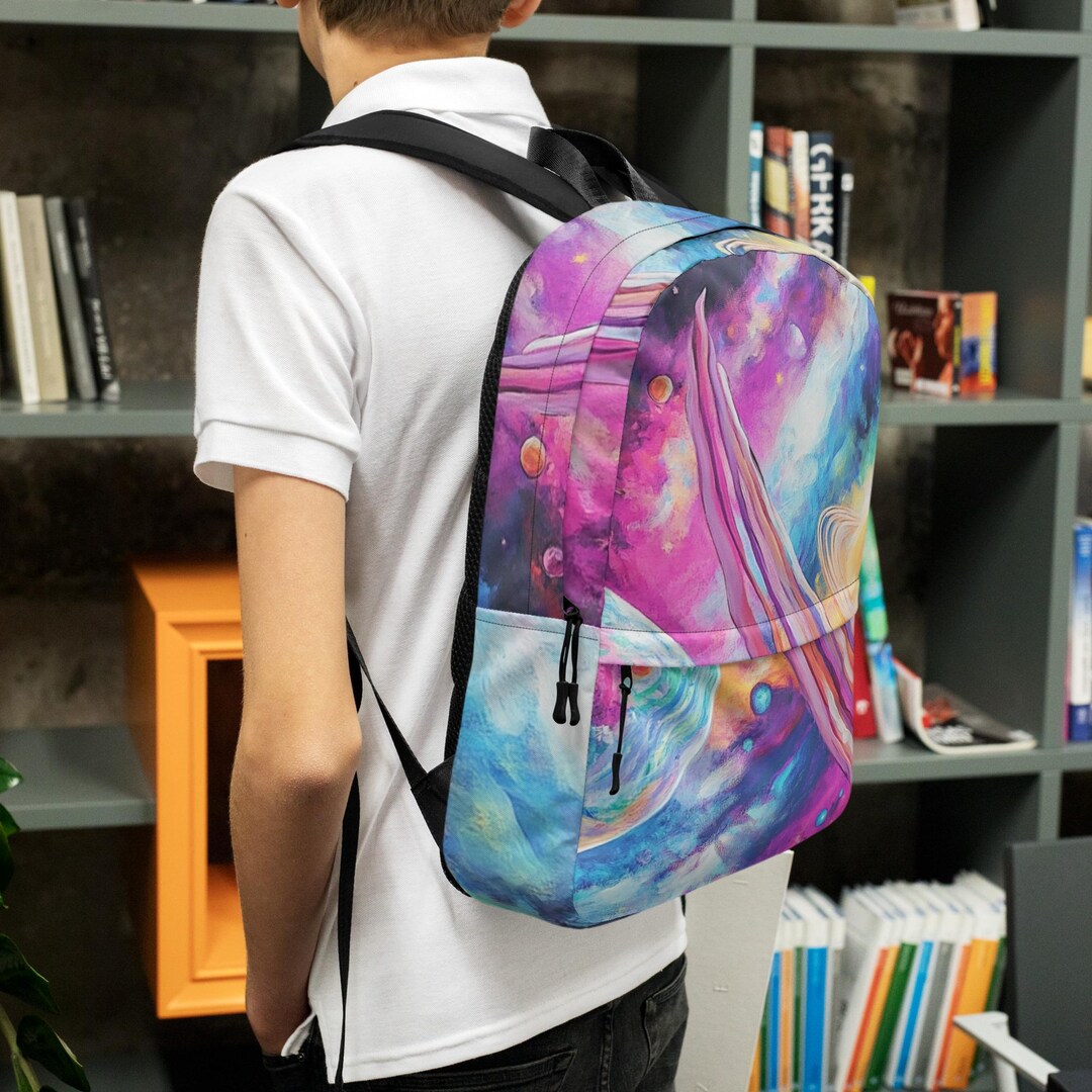 Cosmic Space Themed Backpack - Etsy