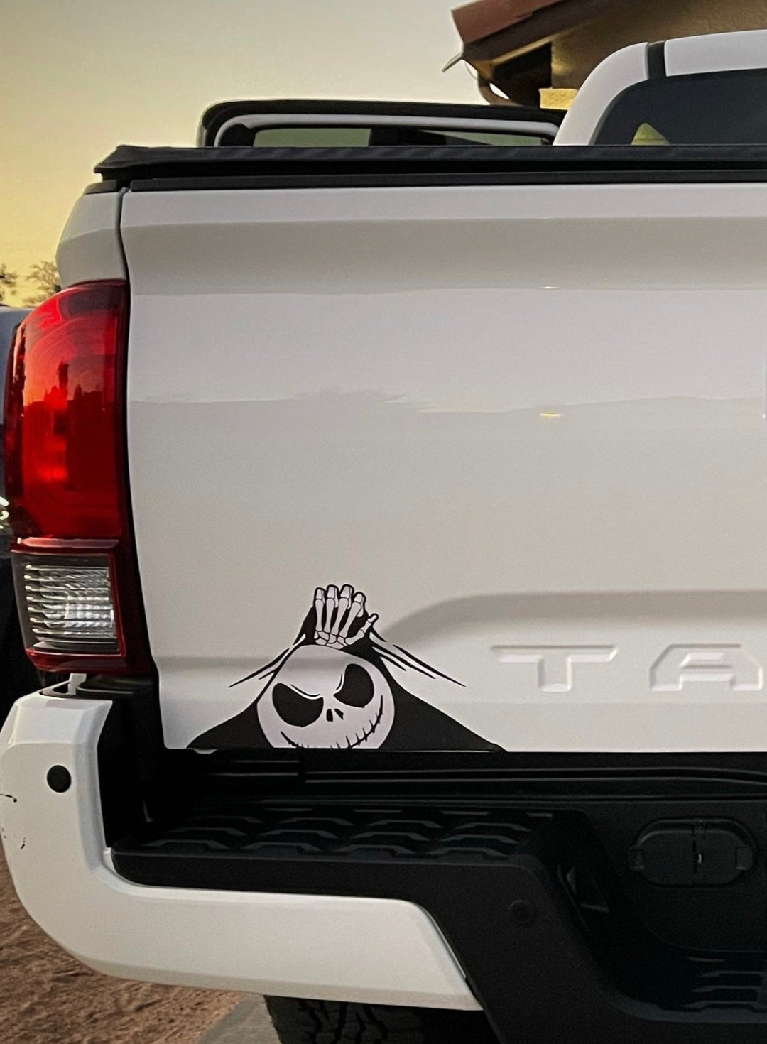 Car Decal, Jack Skellington Vinyl, Car Decal, Car Sticker Custom ...