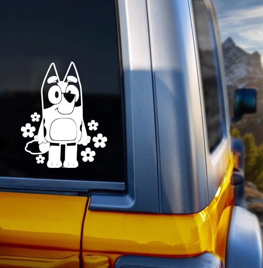 Bluey, Bumper Decals, Bumper Stickers, Vinyl Decal - Etsy