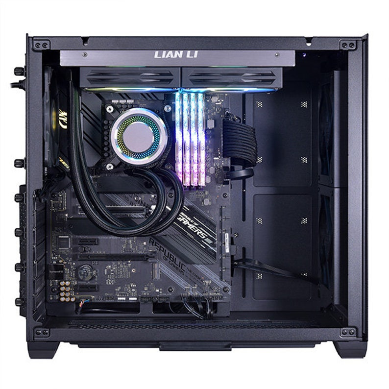 LIAN LI RB-001 Radiator Offset Mounting Bracket Black 011D Mini & 011 ...