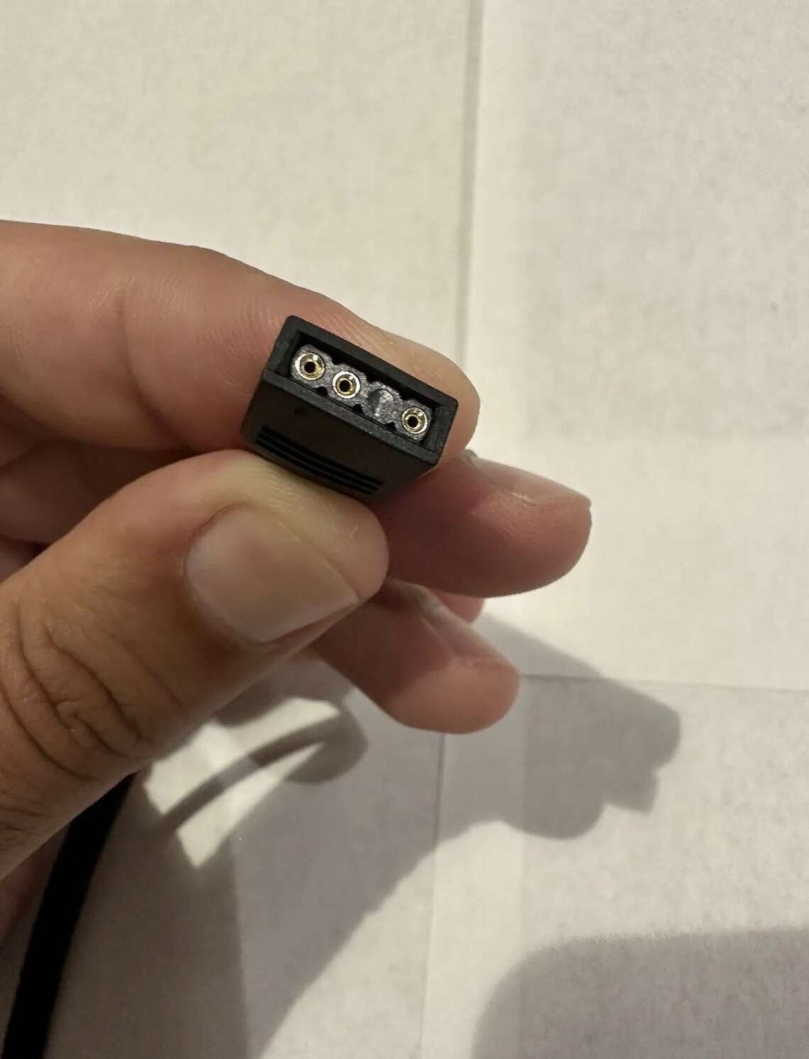 ARGB 3-pin to Corsair 4-pin RGB Adapter Cable - 23" Black Sleeved - Etsy