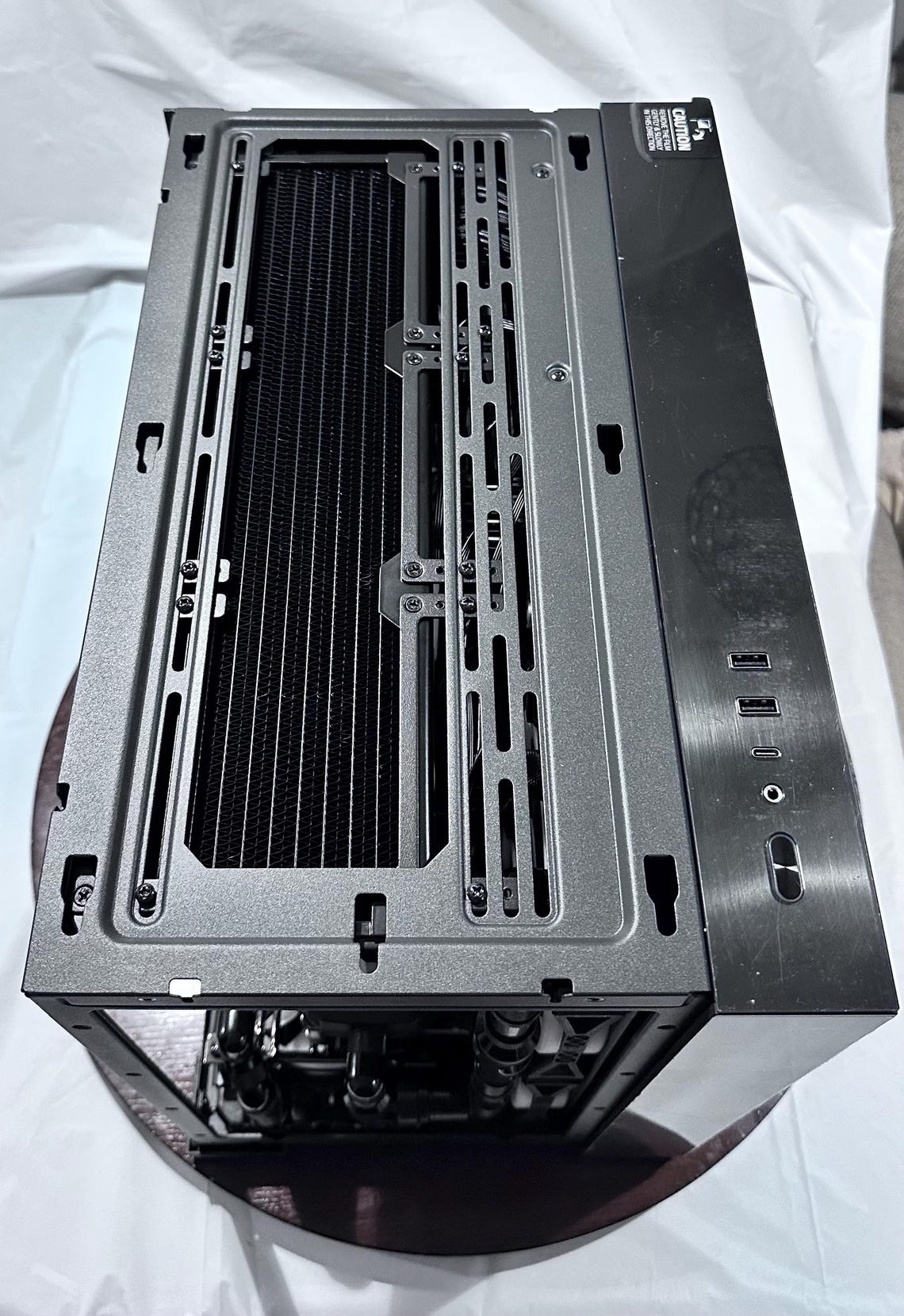 LIAN LI RB-001 Radiator Offset Mounting Bracket Black 011D Mini & 011 ...