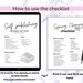 Self Publishing Checklist Exclusive Checklist to Learn How to Self ...