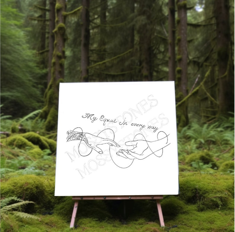 ACOTAR Inspired Tattoo Design, "my Equal in Every Way" Rhysand and ...