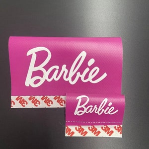 Barbie Car Sticker Label Tag TAG YOUR CAR Gift Ideas Automotive Car ...