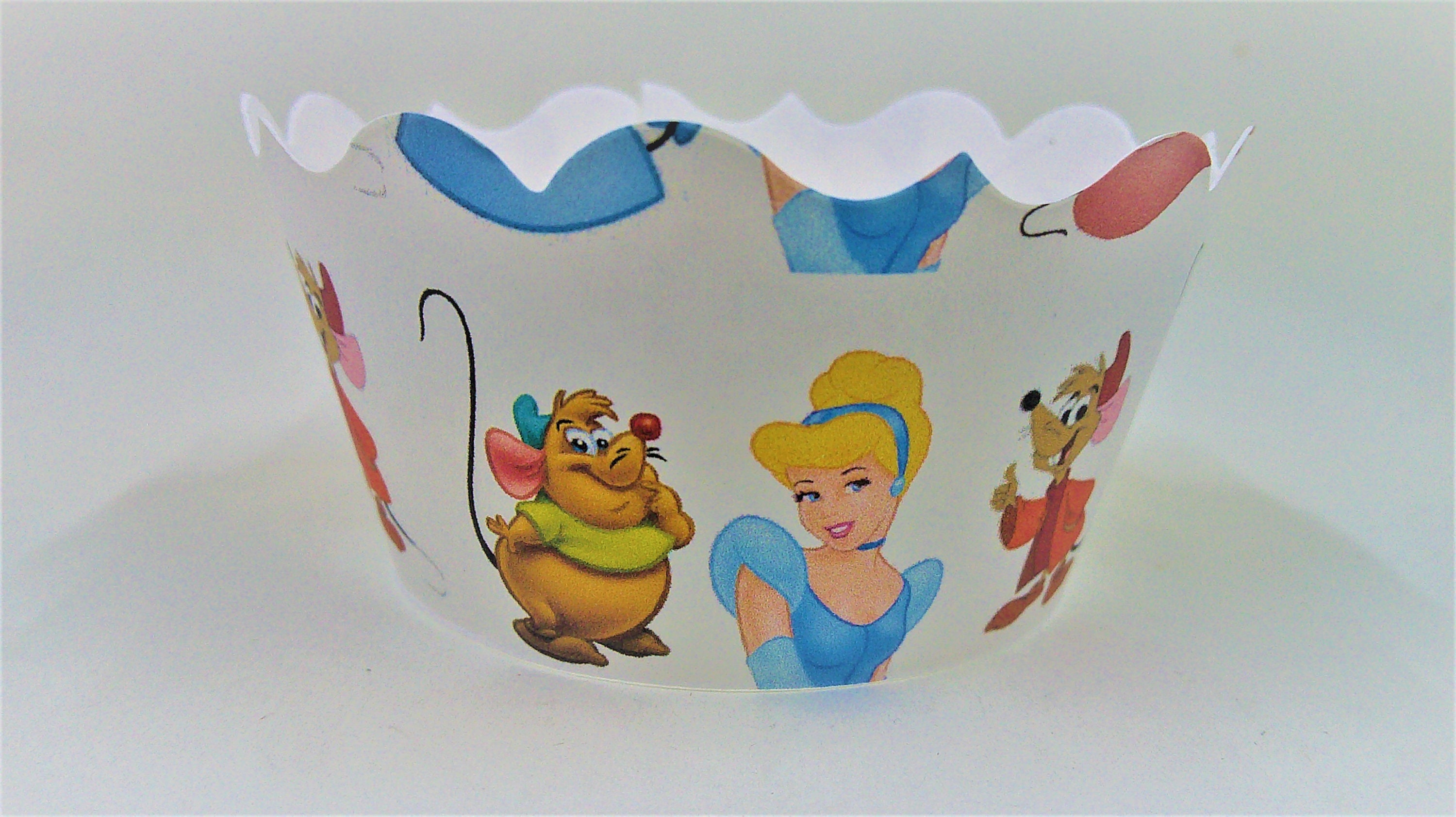 Princess Cinderella Themed Cupcake Wrappers, Cinderella Cupcake ...