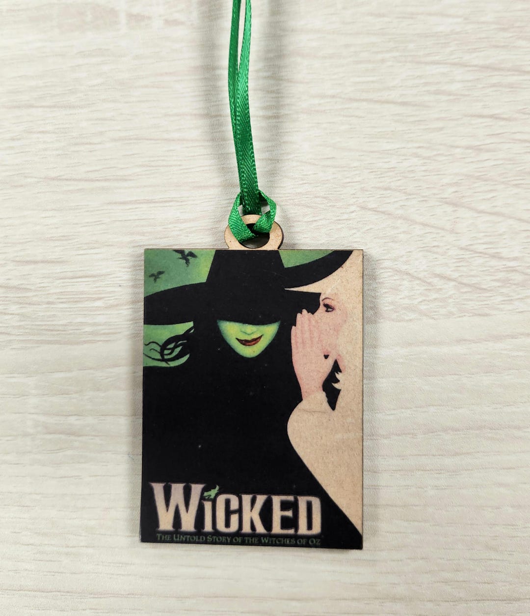 Theater Wooden Broadway Inspired Ornament, Wooden Broadway Program ...