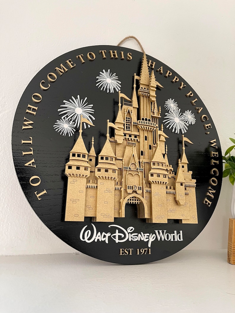 Disney World Cinderella Castle | to All Who Come to This Happy Place ...