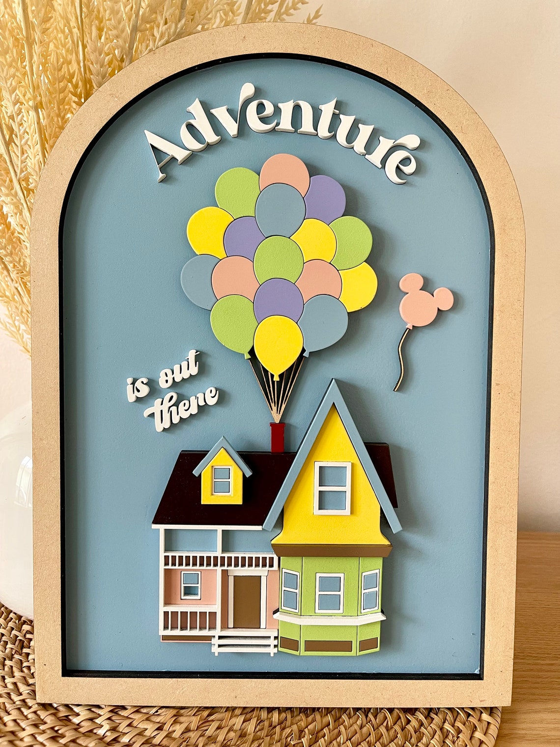 Adventure is Out There Sign UP Movie Inspired Sign Carl and Ellie Decor ...