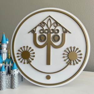 It's A Small World Sign | Small World Clock Face | Fantasyland Decor ...