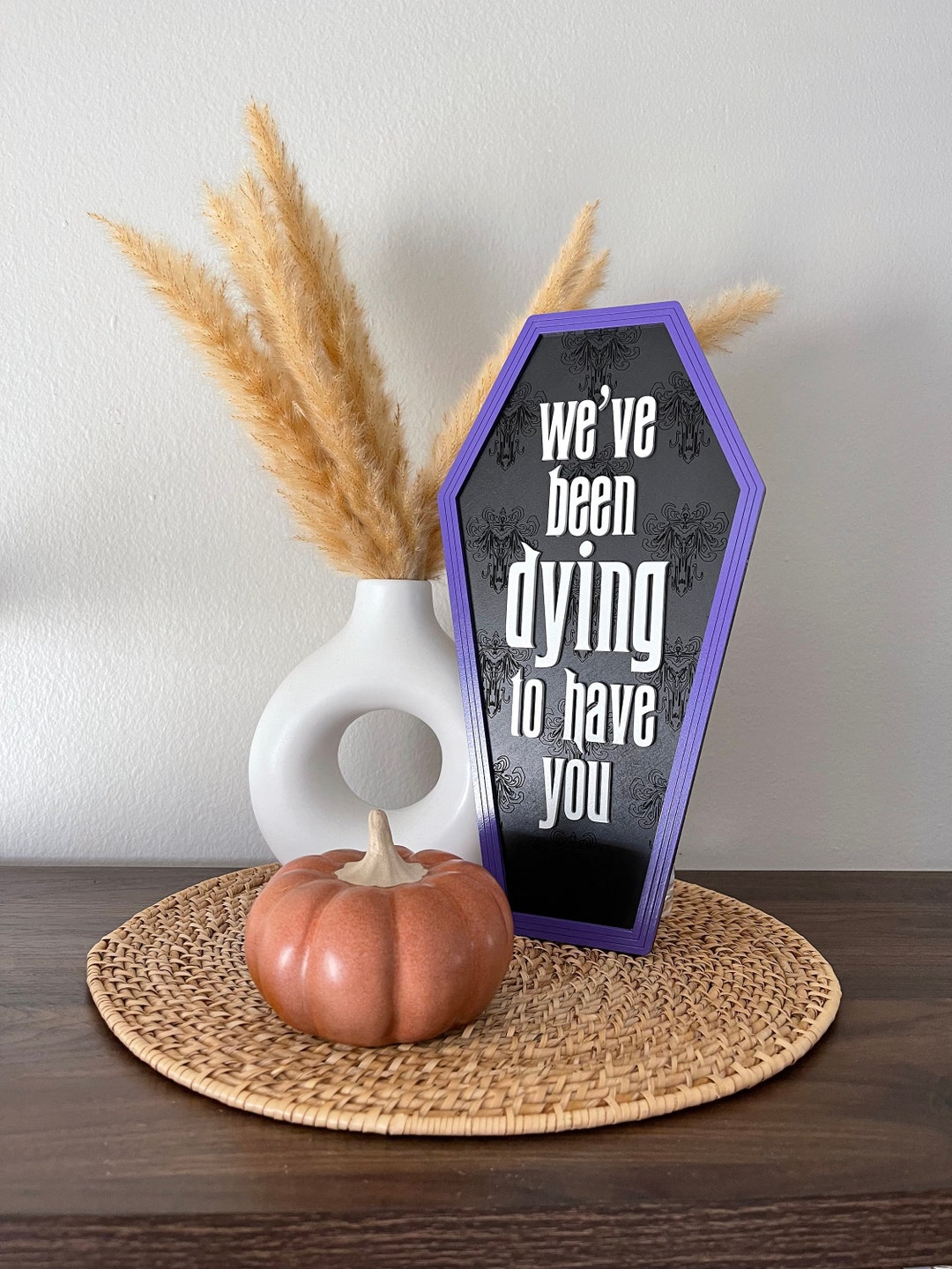 Haunted Mansion Sign | Haunted Mansion Coffin | We've Been Dying to ...