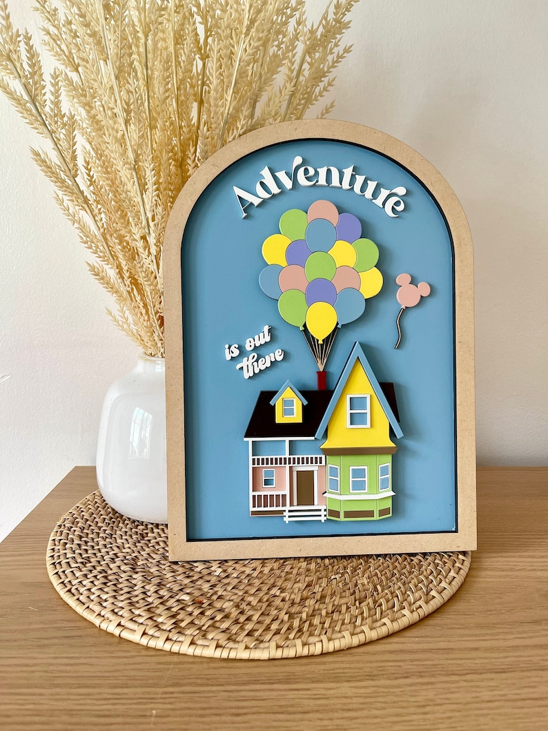 Adventure is Out There Sign | UP Movie Inspired Sign | Carl and Ellie ...