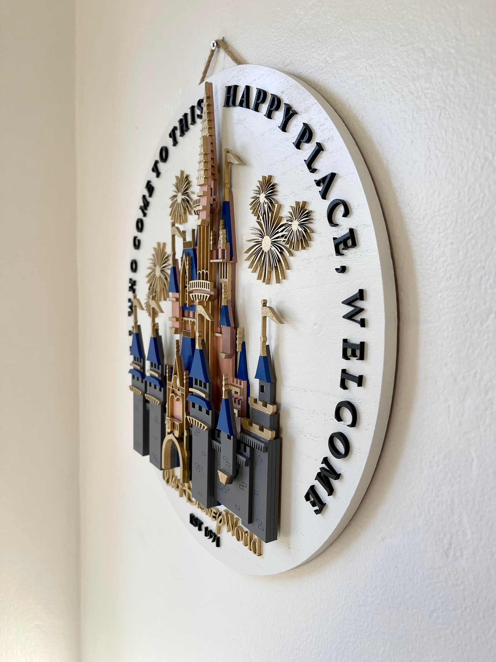 Disney World Cinderella Castle | to All Who Come to This Happy Place ...