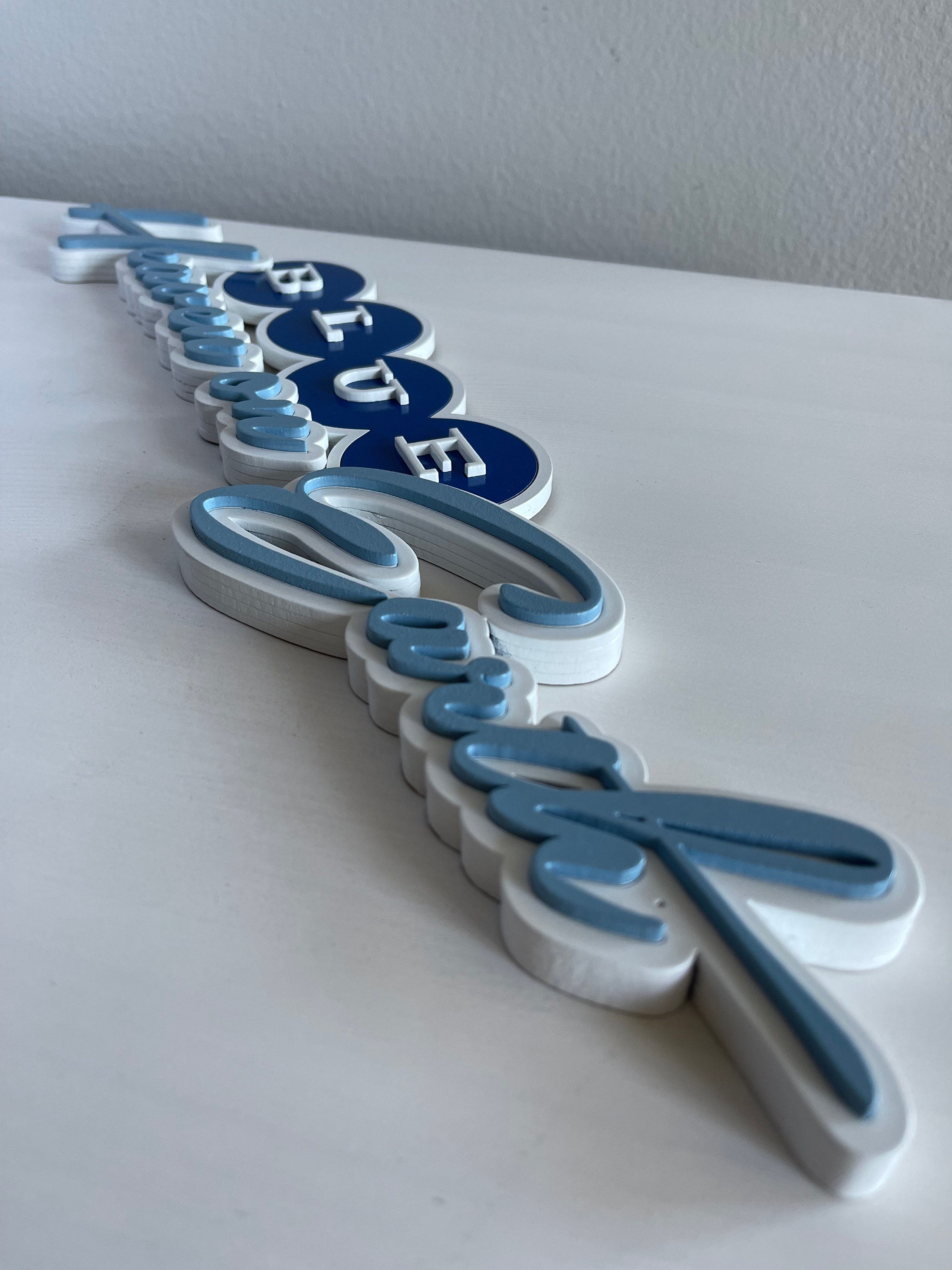 Dodgers Blue Heaven on Earth 3D Wood Sign - Etsy