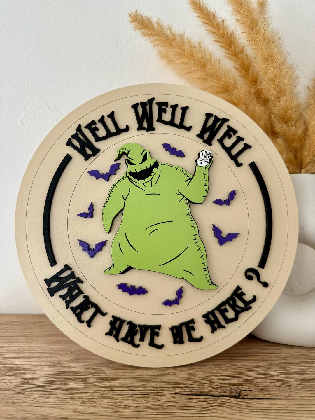 Well, Well, Well What Have We Here Sign | Oogie Boogie Sign | Nightmare ...