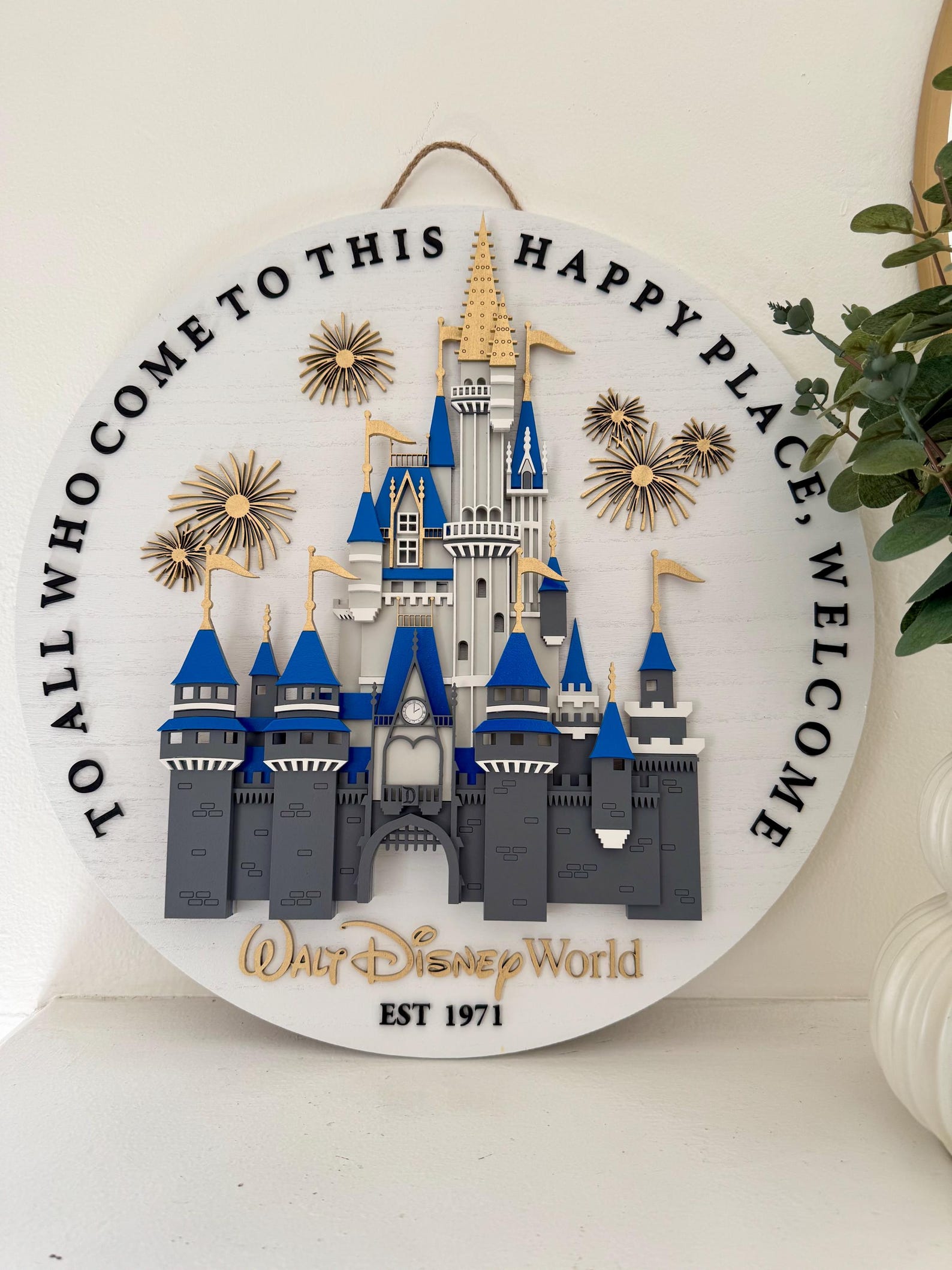 Disney World Cinderella Castle | to All Who Come to This Happy Place ...