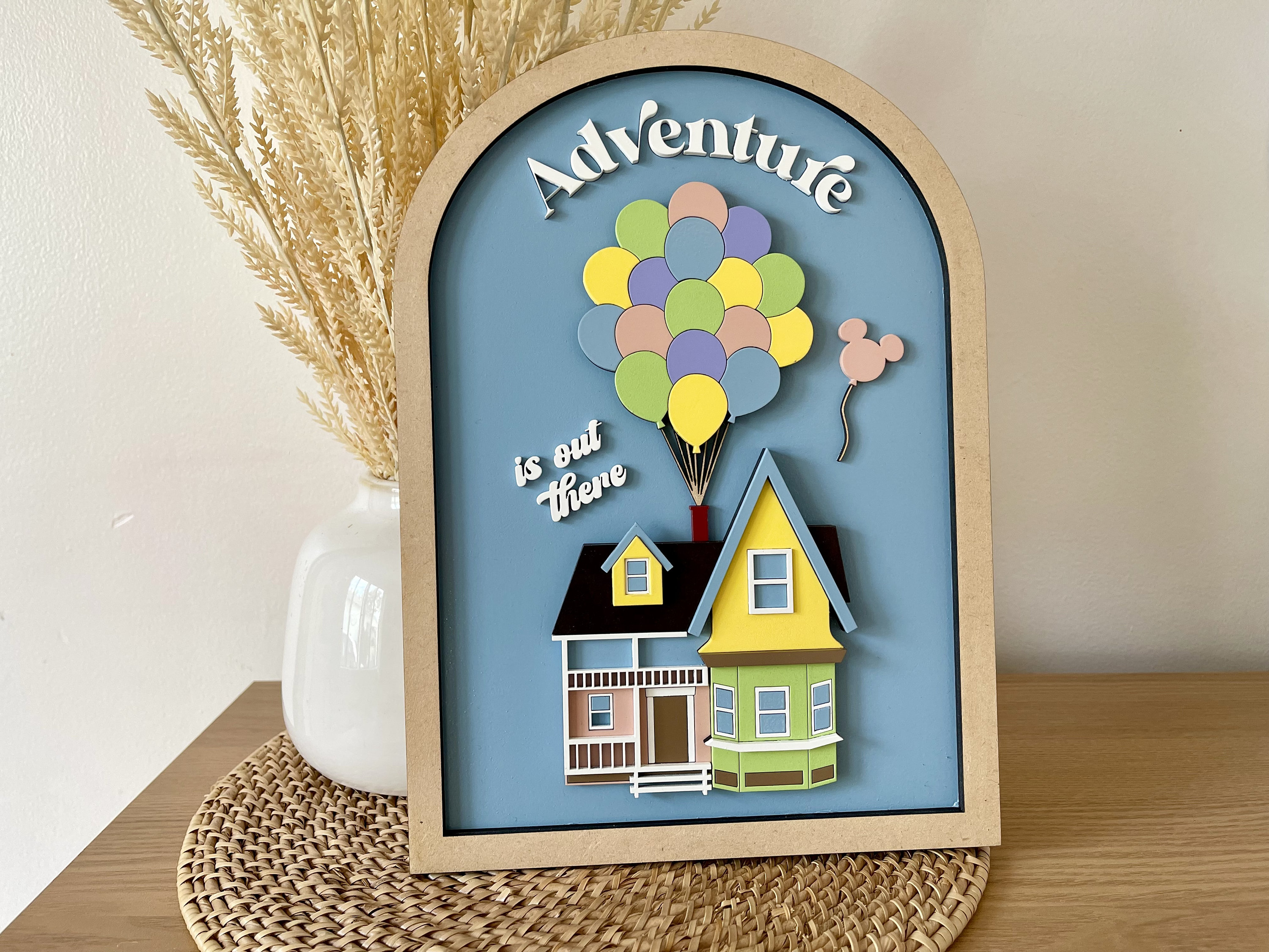 Adventure is Out There Sign UP Movie Inspired Sign Carl and Ellie Decor ...