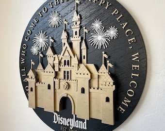 Disneyland Sleeping Beauty Castle | to All Who Come to This Happy Place ...