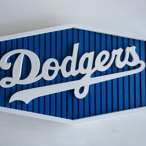 Dodgers Sign Svg - Etsy