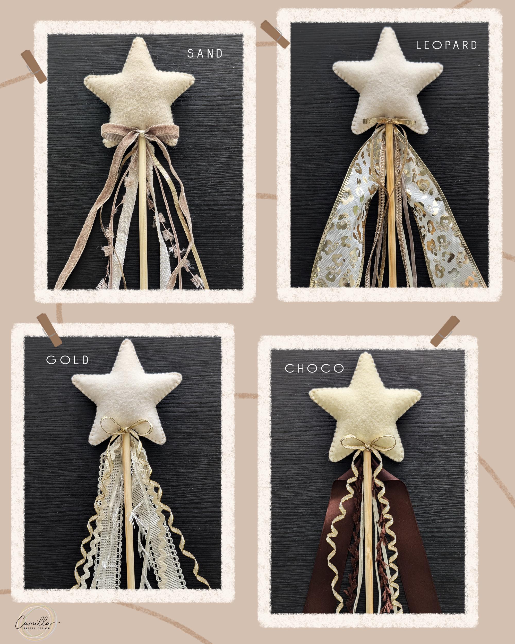 Custom Felt Magic Wand, Felt Fairy Wand, Handmade Princess Wand, Kids ...