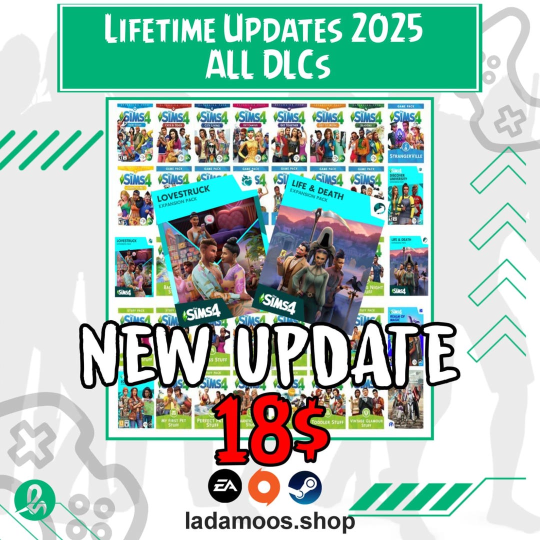 The Sims 4 Complete Collection All DLC FOR WINDOWS - New Updates 2025 ...