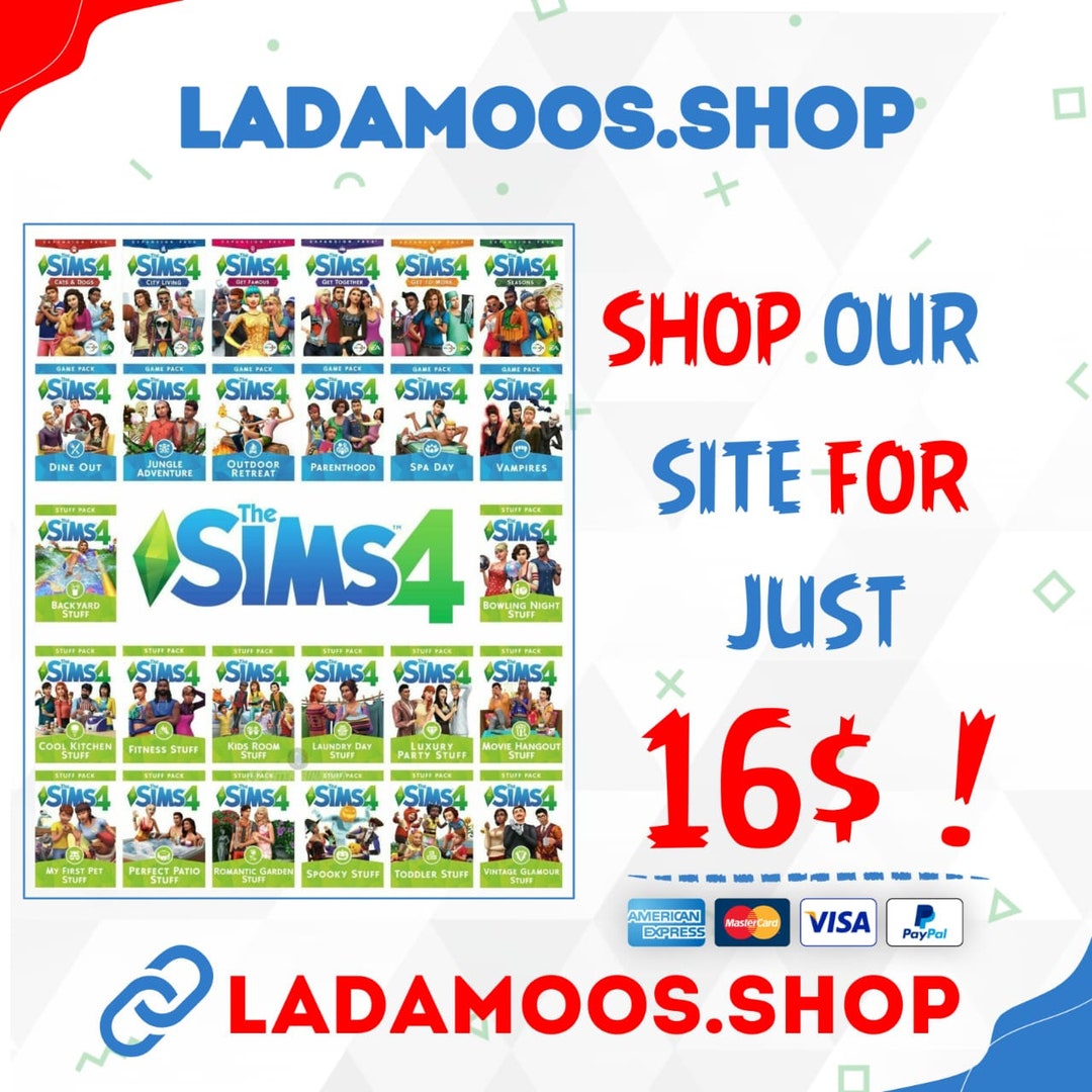 The Sims 4 Complete Collection 72 With All DLC Stuff Packs, Game Packs ...