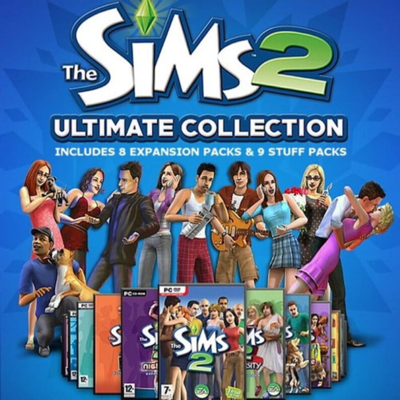 The Sims 2 Ultimate Collection Complete PC DOWNLOAD - Etsy