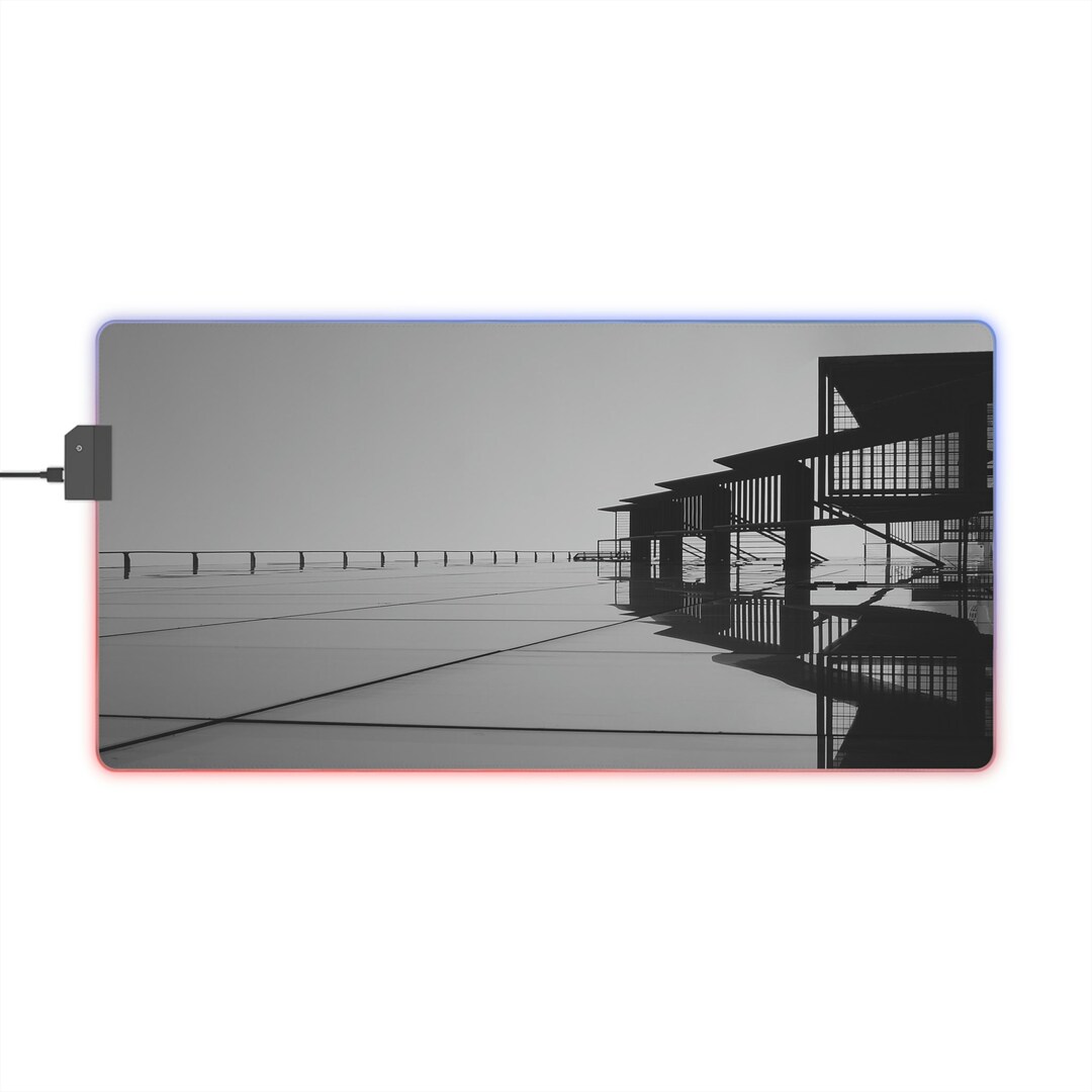 LED Gaming Mouse Pad (RGB) - Beach House - Etsy