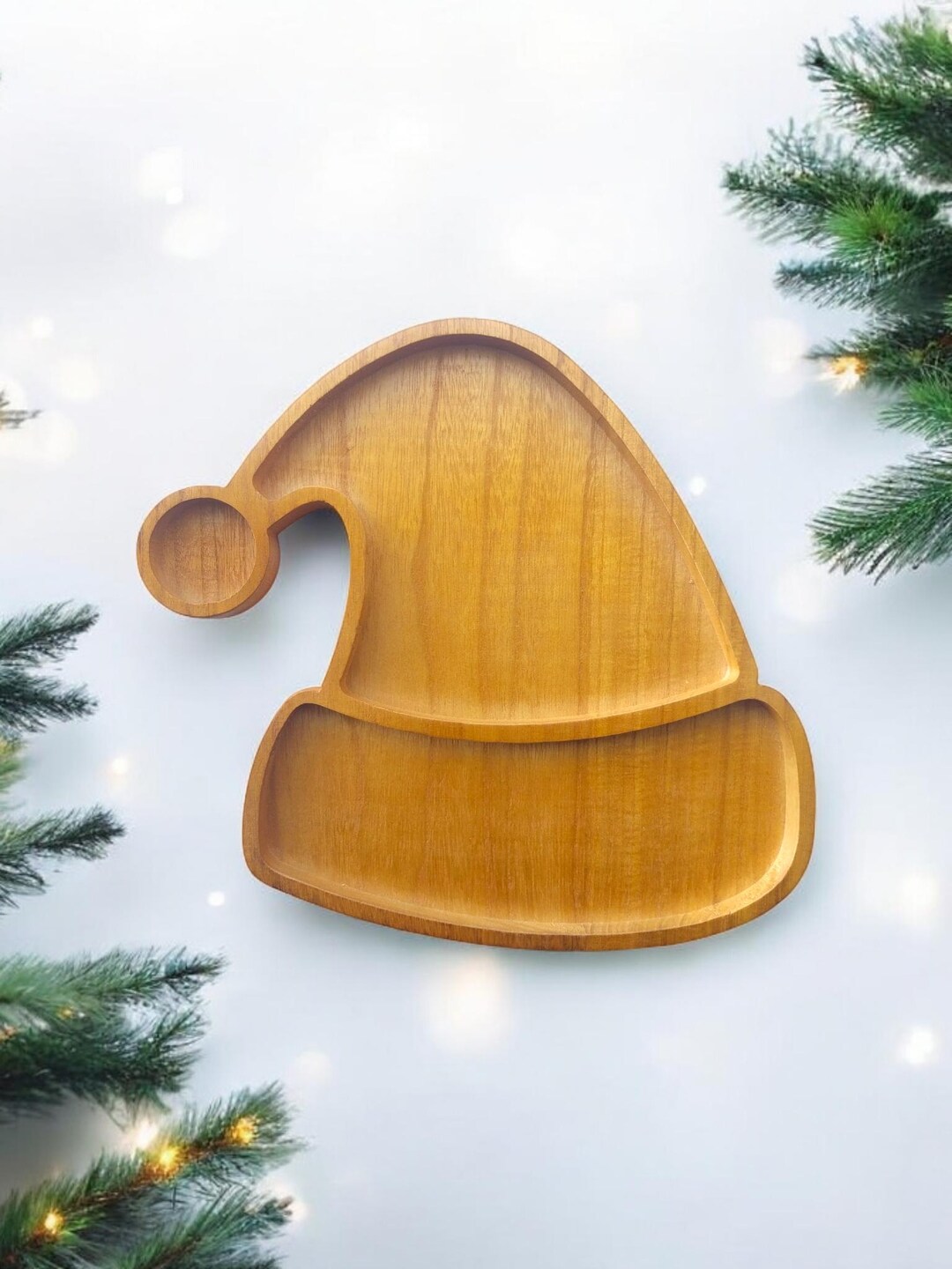 Santa Hat Tray / Christmas Snack Board / Christmas Charcuterie Board ...