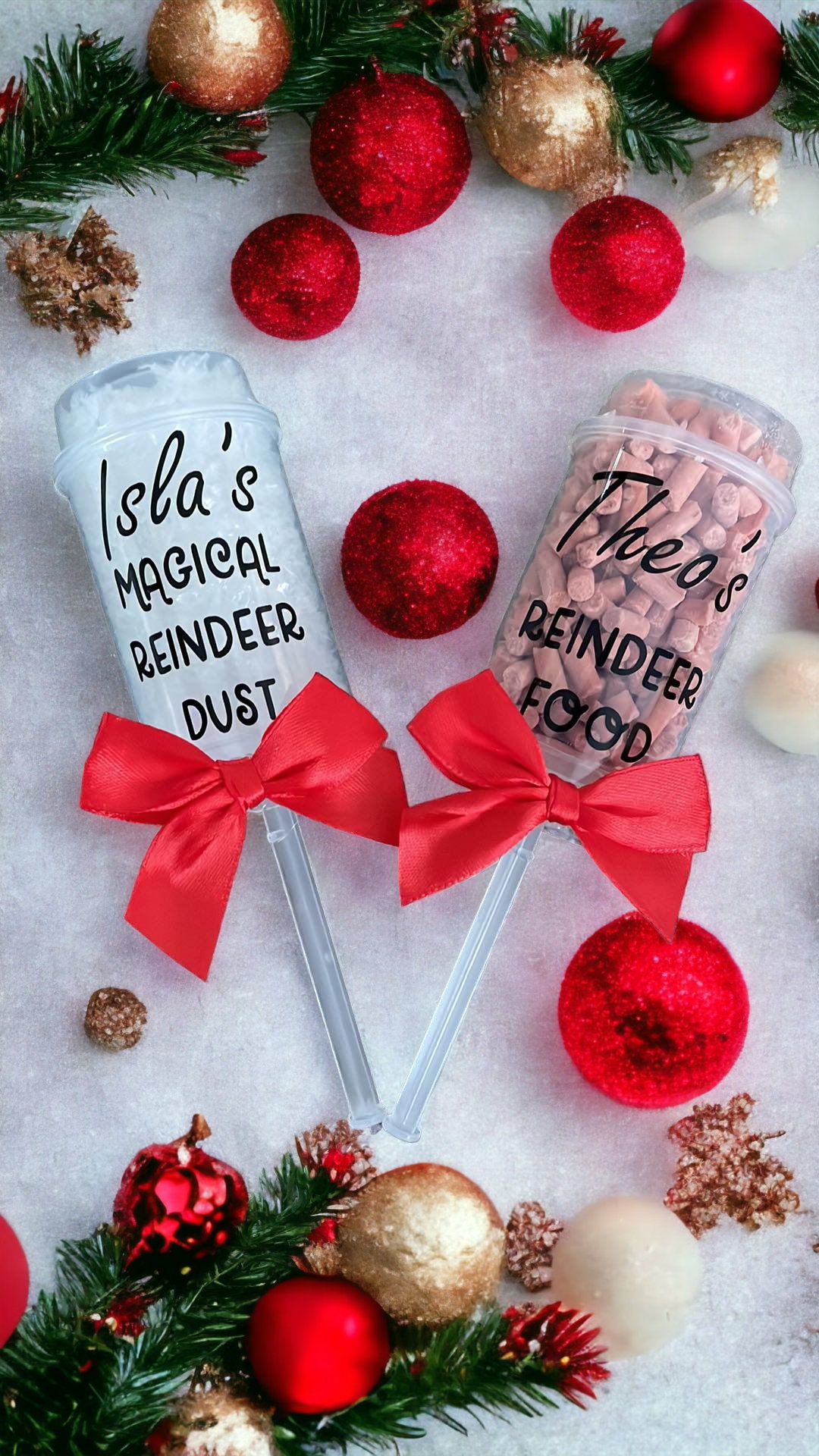 Magical Reindeer Dust / Reindeer Food / Rudolph / Santas Sleigh ...