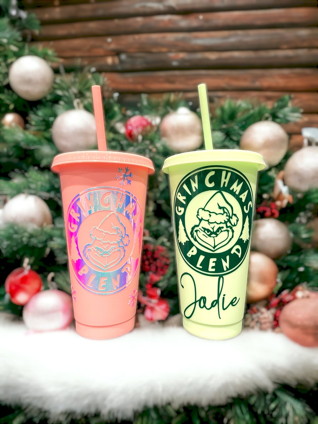 Grinchmas the Grinch Christmas Cold Cup Starbucks Inspired - Etsy