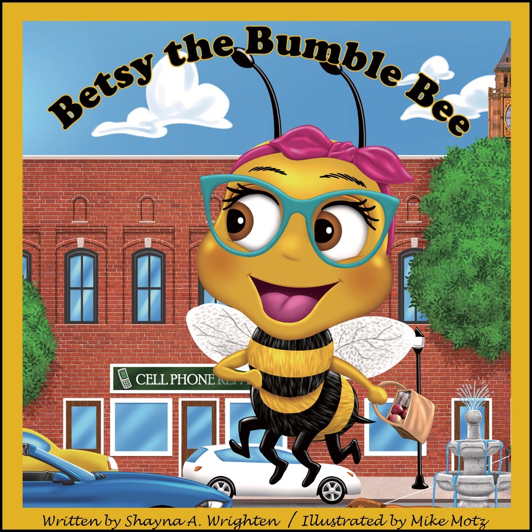 Betsy the Bumble Bee Board Book - Etsy