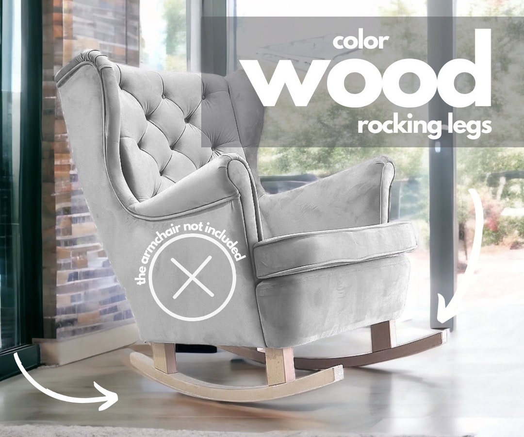 Rocker Runners for Wing Chair Skids for the Armchair Kit - Etsy