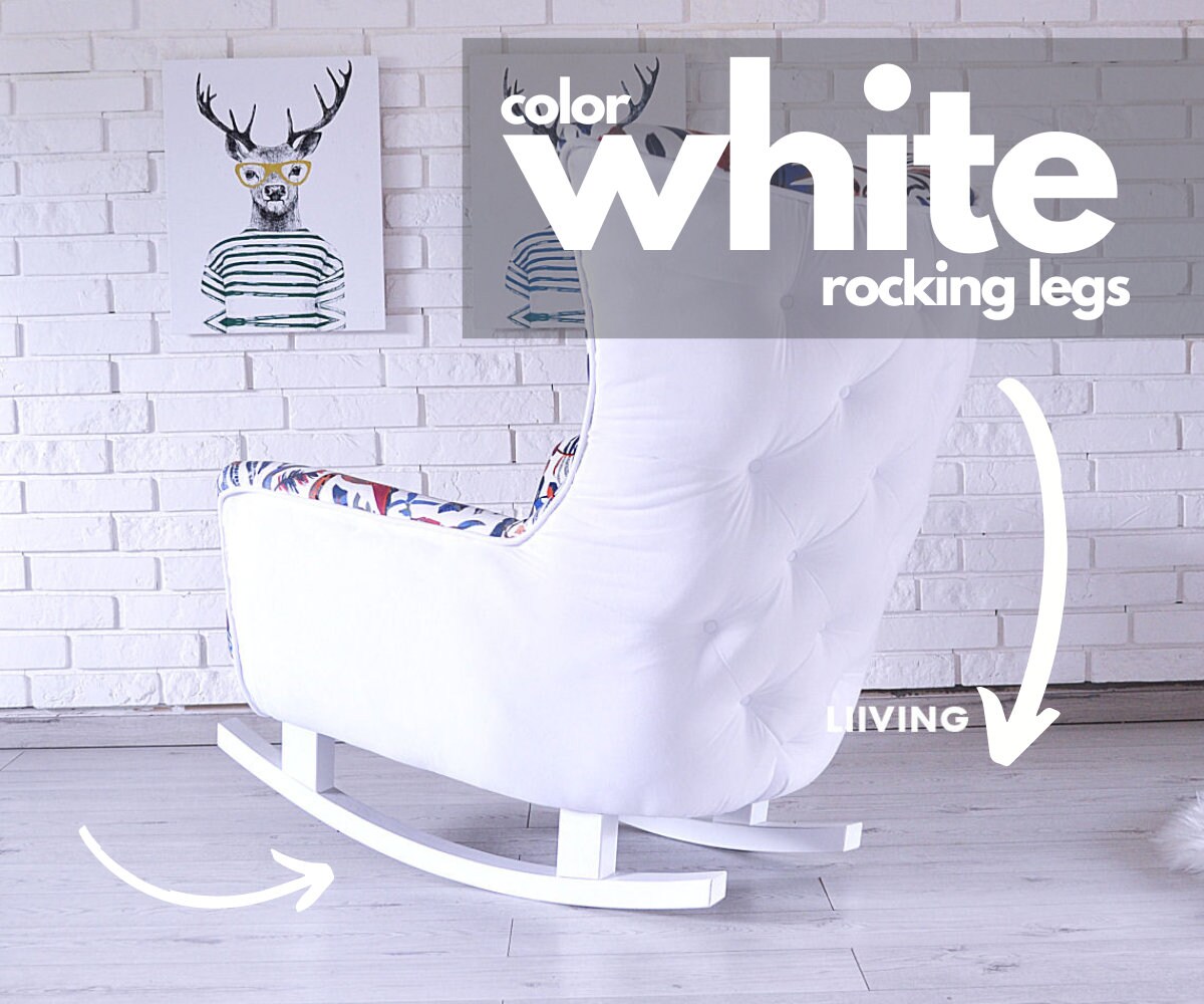 Change Your Armchair Rocking Legs Base for Wing Chair / Wooden - Etsy