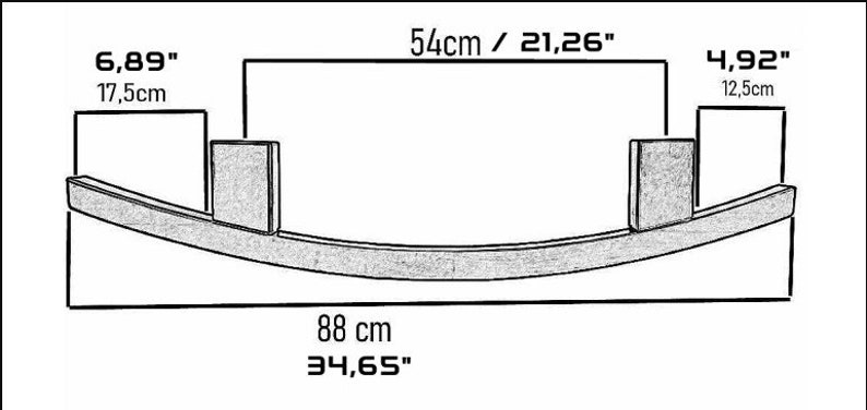 Beech Rocking Chair Legs for Wing Chair, Maternity Rocker Skids - Etsy