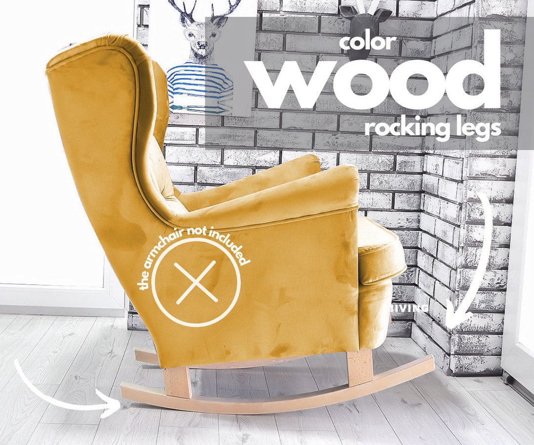 Rocking Base for Wing Chair /various Colours Available/ Wooden ...